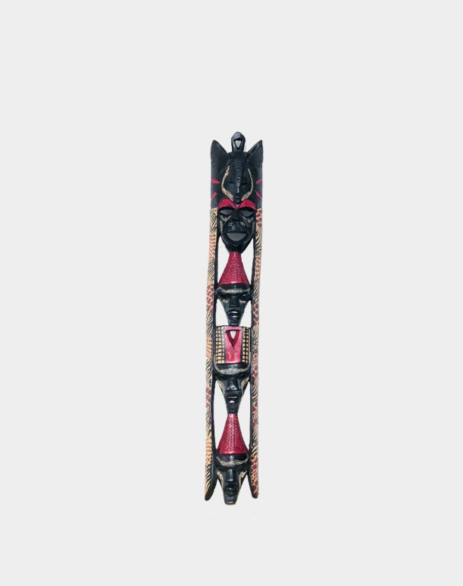Majestic Maasai Totem Mask from Africa | Craft Montaz