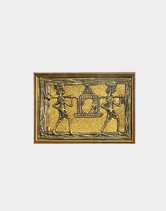 Framed Wall Art | Dhokra Metal Paintings | Craft Montaz