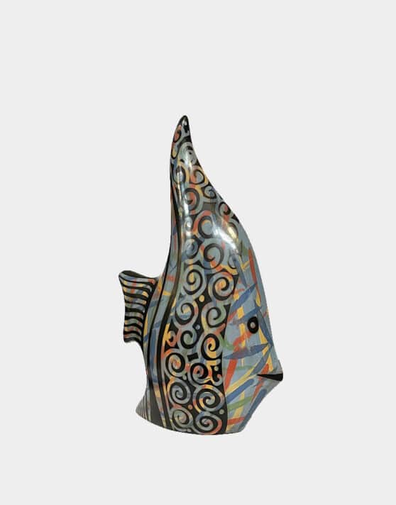 Chulucanas Animal Figurine Pottery - Fish | Made in Peru