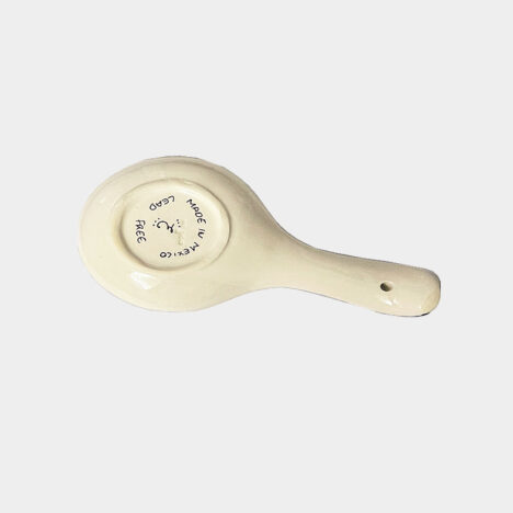 Mexican Blue Pottery | Spoon Rest | Functional Pottery