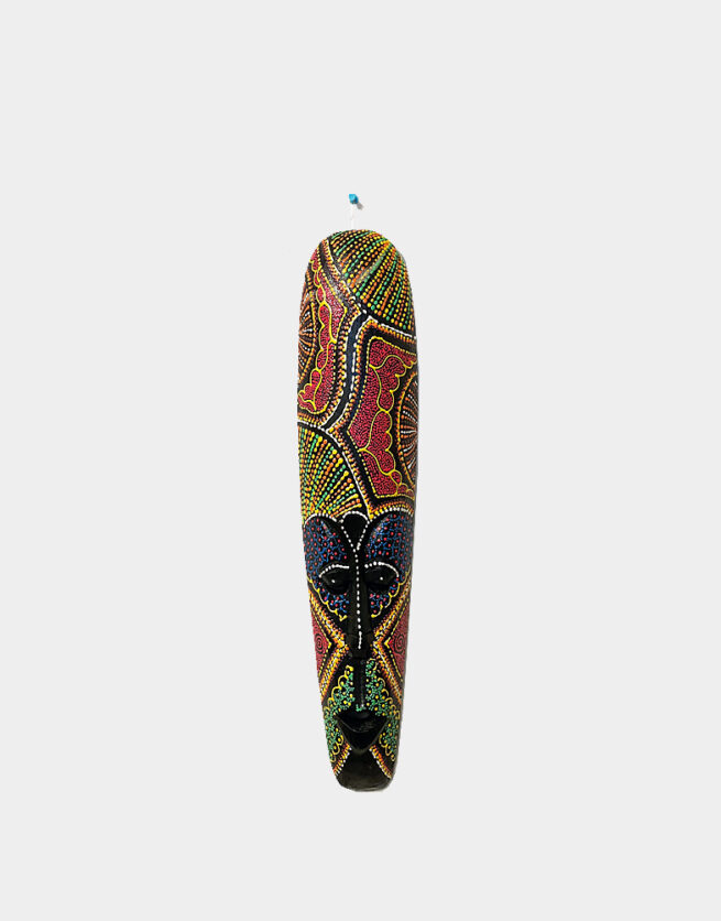 Aboriginal Art from Indonesia | Dotted Decorative Mask