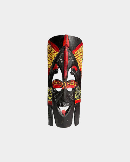 Kenyan Maasai Mask for Wall Decor | Craft Montaz